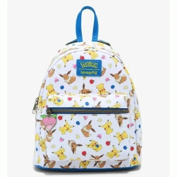 Loungefly | Bags | Loungefly Pokemon Eevee And Pikachu Mini Backpack ...